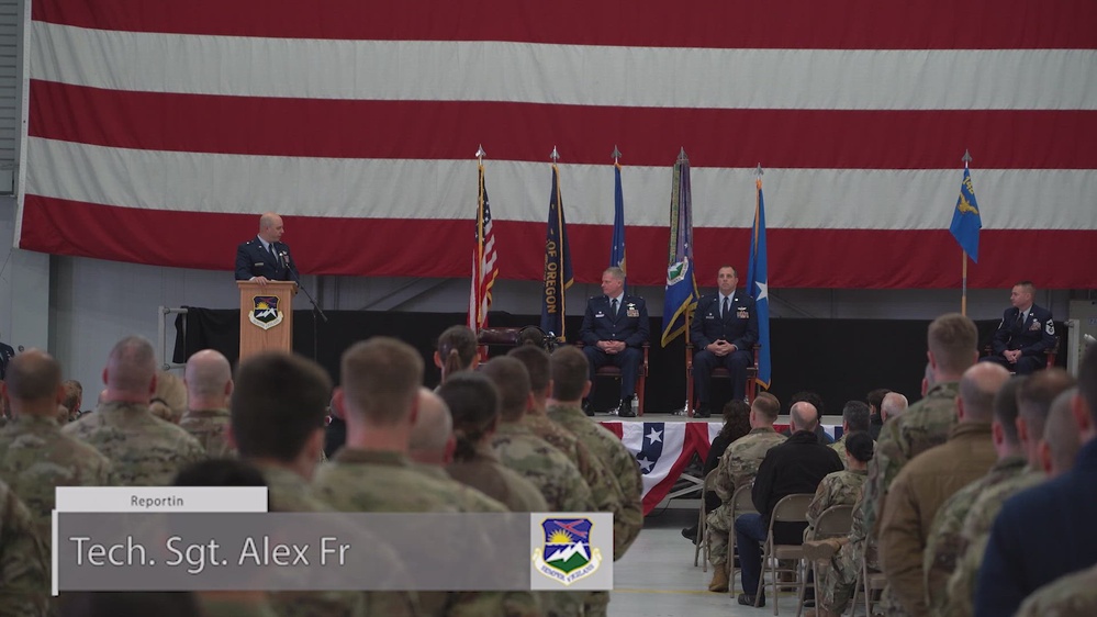 DVIDS - Video - 142nd Wing holds change of command ceremony