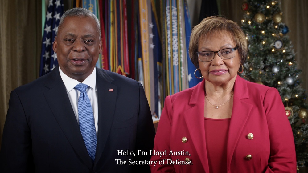 DVIDS - Video - Secretary and Mrs. Austin Holiday Message to the Department