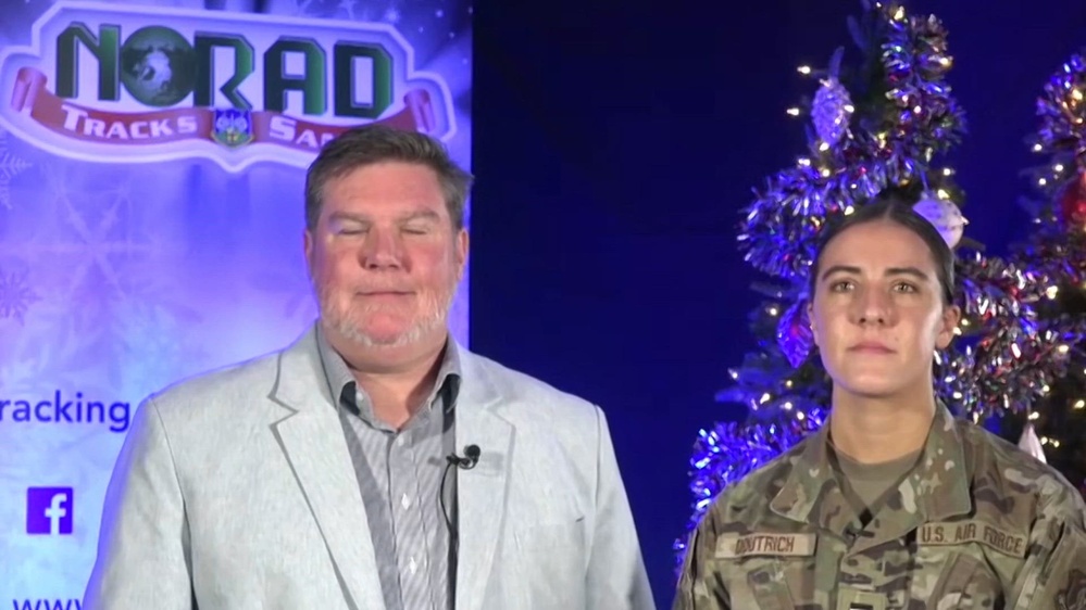 DVIDS - Video - 2023 NORAD Tracks Santa- Mr. Doutrich & daughter and ...