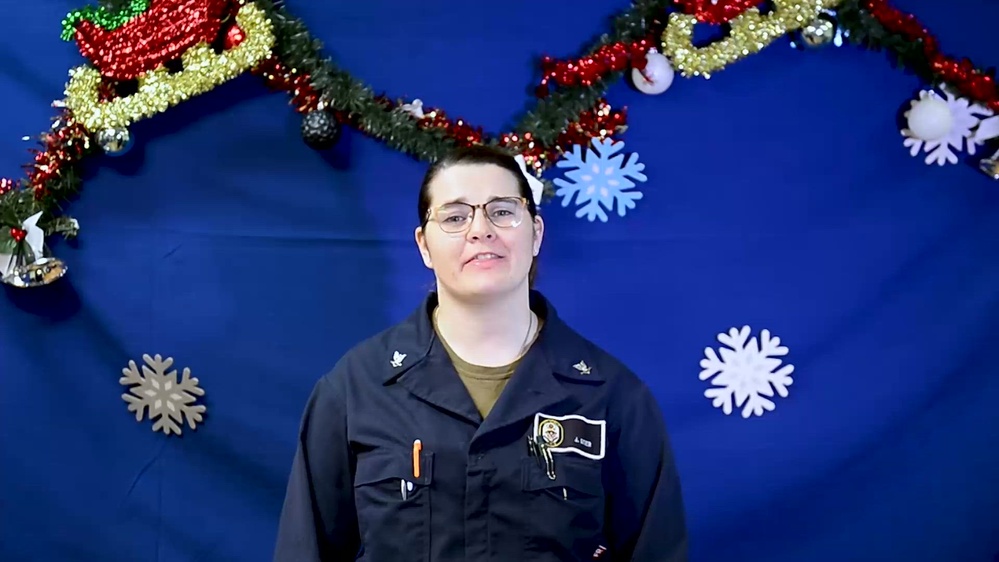 DVIDS - Video - HM3 Jordan Steer–FOX Sports-Holiday Greeting