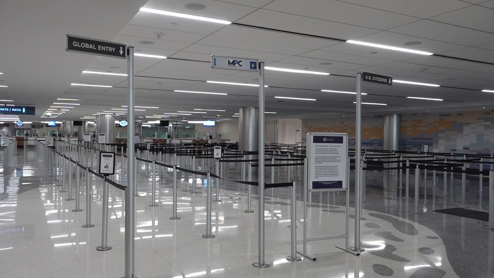 DVIDS - Video - B-Roll: Global Entry and Mobile Passport Control Processing