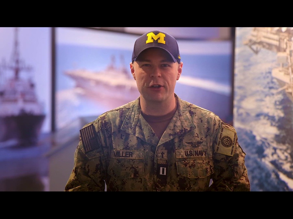 DVIDS - Video - LT Miller– Sports–Holiday Greeting
