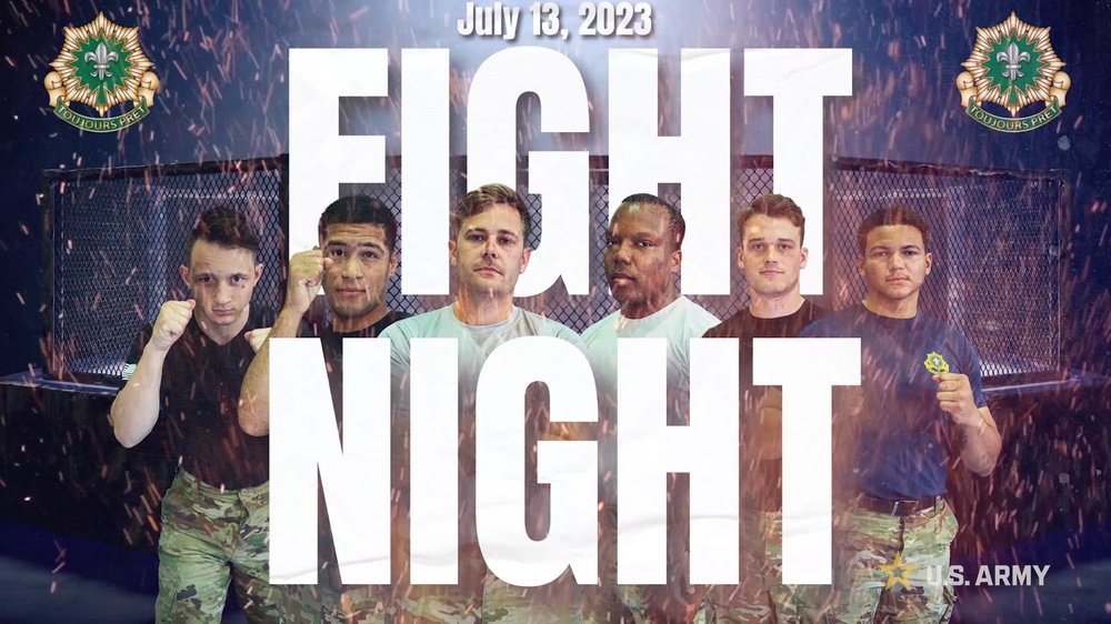 DVIDS - Video - 2nd Cavalry Regiment | Fight Night 2023 highlights
