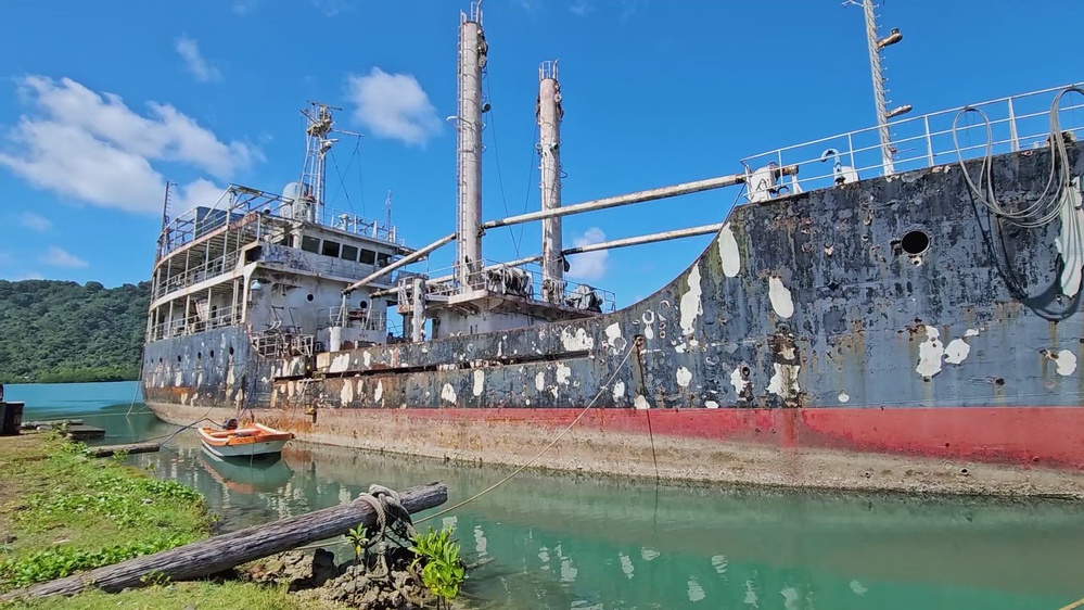 DVIDS - Video - Pacific Partnership 2024-1: Disposal of MV Micro Glory