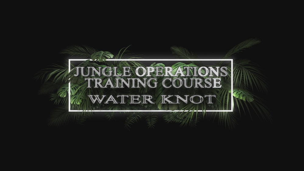 DVIDS - Video - Jungle Operations Training Course Knots - Water Knot