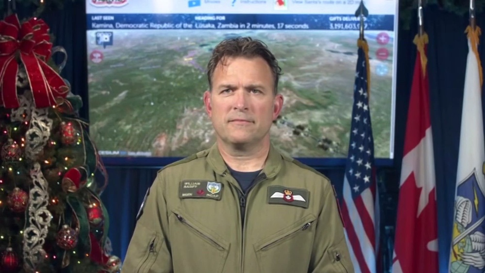 DVIDS - Video - 2023 NORAD Tracks Santa – MGen Radiff of NORAD Tracks ...