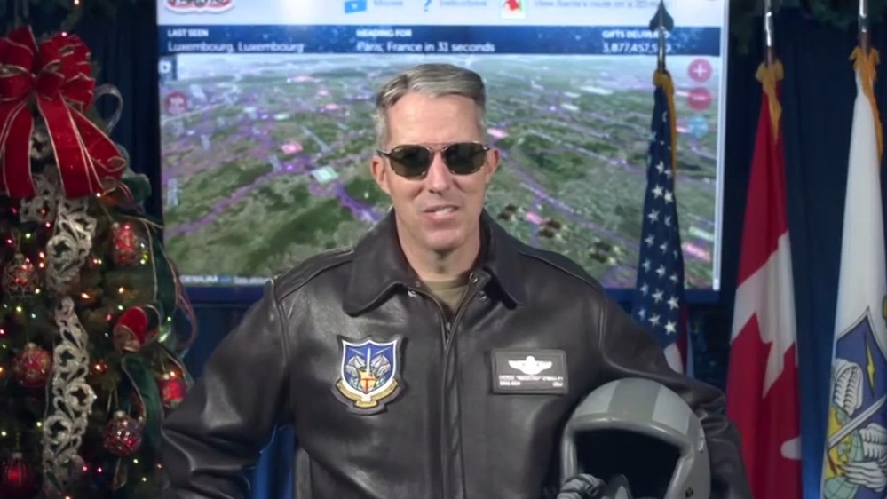 DVIDS - Video - 2023 NORAD Tracks Santa – Brig. Gen. O'Malley of NORAD ...