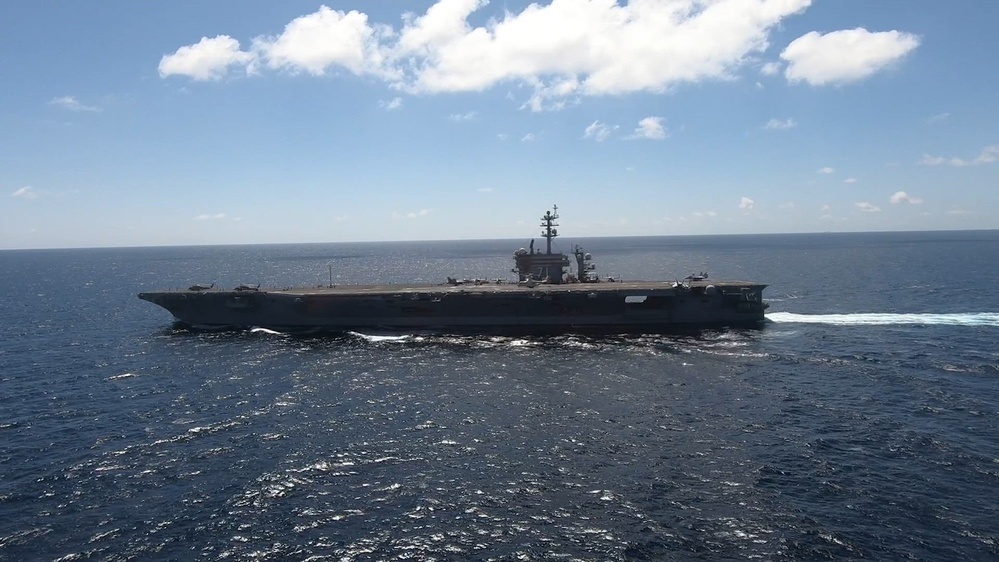 DVIDS - Video - USS Theodore Roosevelt Operates in the Pacific Ocean