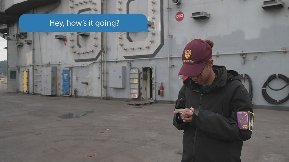 DVIDS - Video - USS Nimitz Phone Usage Spot