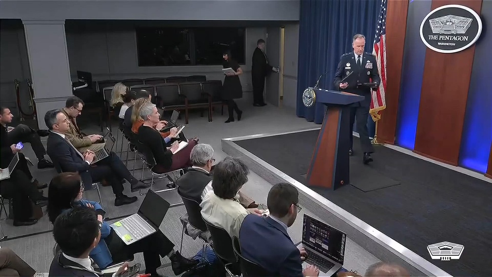 DVIDS - Video - Pentagon Press Secretary Holds Briefing