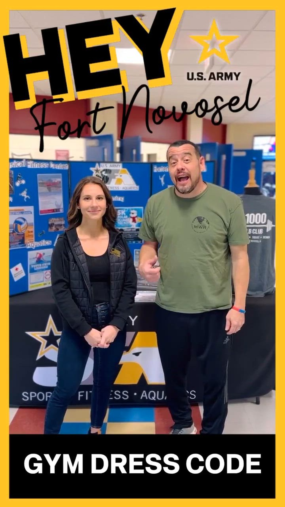 DVIDS - Video - Hey Fort Novosel- Gym Dress Code