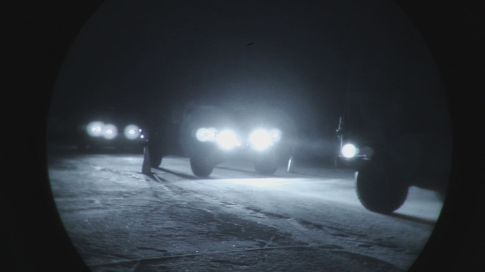 DVIDS - Video - Sustainment Soldiers participate in Night Drivers Training