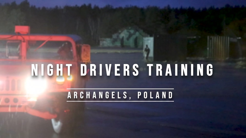 DVIDS - Video - Night Drivers Training