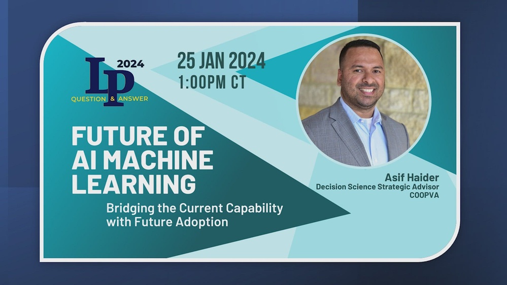 DVIDS - Video - LPQ&A 25 Jan 2024 featuring Mr. Asif Haider presenting ...