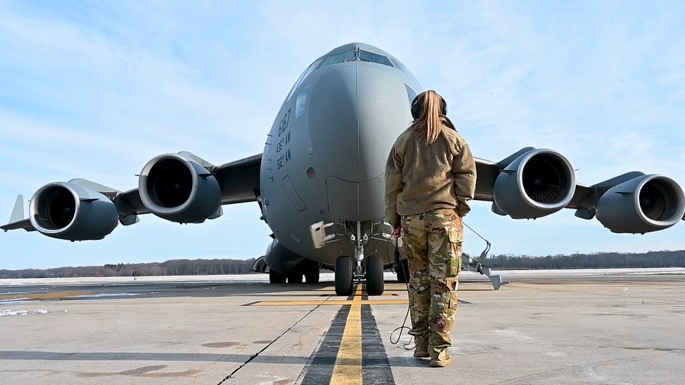 DVIDS - Video - 3rd AS drives testing of new C-17 combat offload method