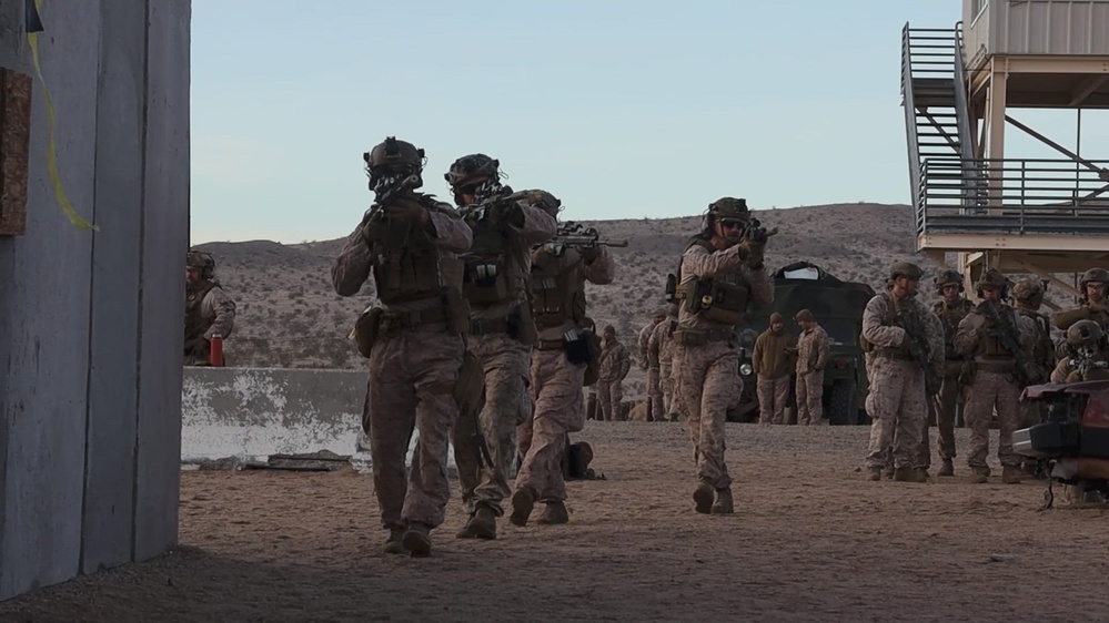 DVIDS - Video - Marines with 1st Battalion, 4th Marines conduct urban fundamentals while ...