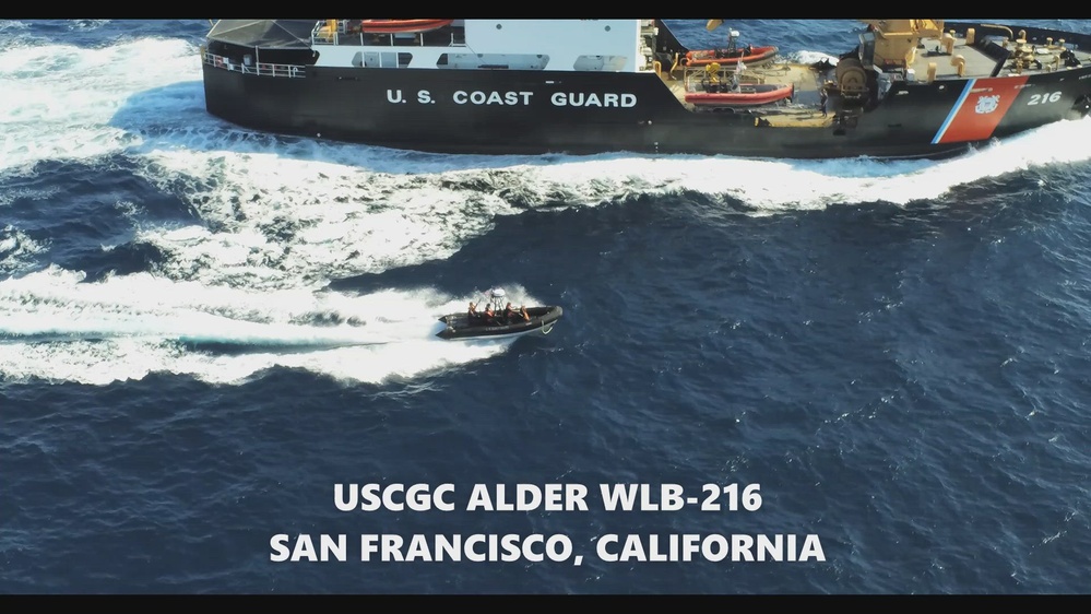 DVIDS - Video - U.S. Coast Guard Cutter Alder operations