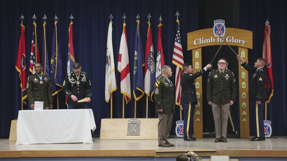 DVIDS - Video - NCO Induction Ceremony Feb. 12 2024