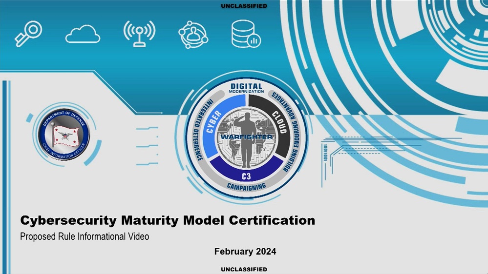 DVIDS - Video - Cybersecurity Maturity Model Certification (CMMC ...