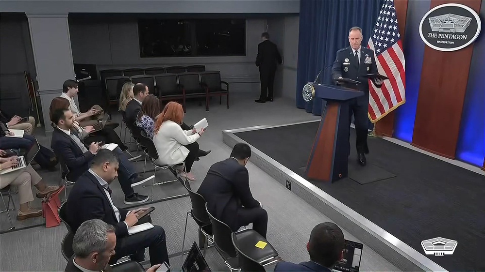 DVIDS - Video - Pentagon Press Secretary Holds Briefing