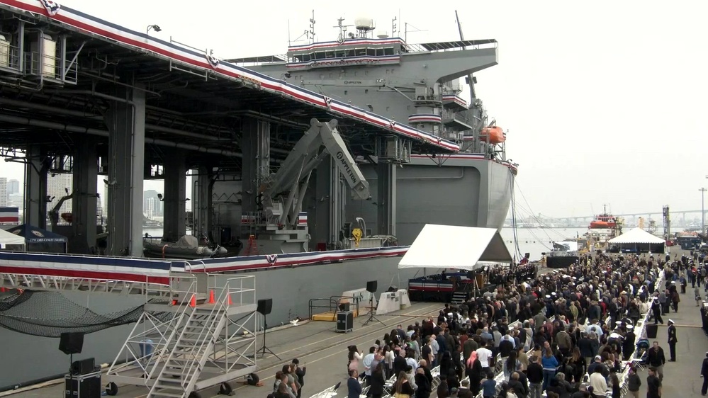 DVIDS - Video - Future USS John L. Canley (ESB 6) Commissioning