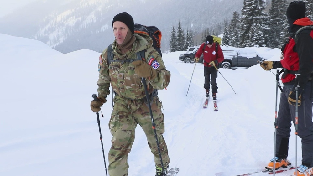 DVIDS - Video - 10th Mountain Division Avalanche Training B-roll part 1