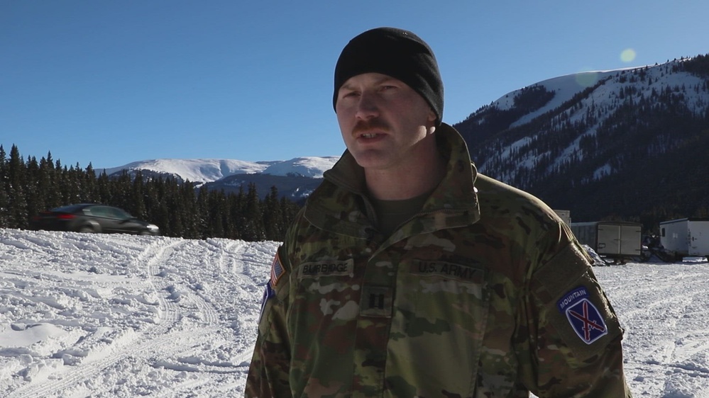 DVIDS - Video - 10th Mountain Division Avalanche Training Interview with Capt. Burbidge