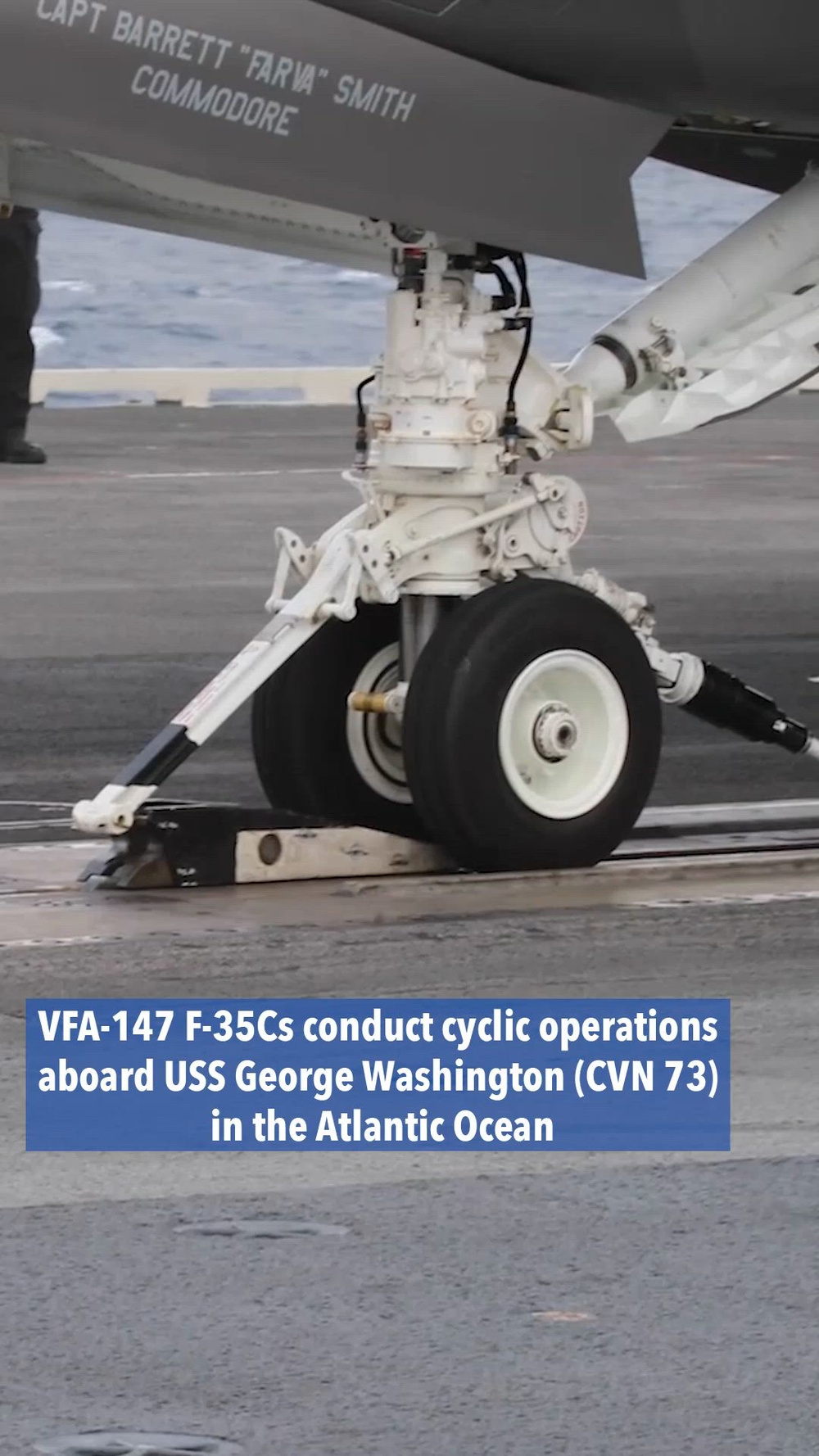 DVIDS - Video - VFA-147 cyclic operations USS George Washington Atlantic Ocean