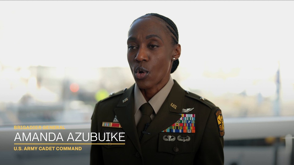 DVIDS - Video - Brigadier General Amanda L. Azubuike, US Army Cadet ...
