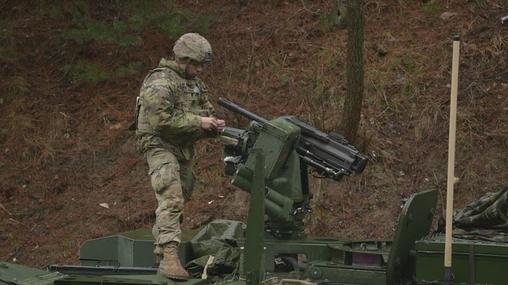 DVIDS - Video - 2CR RES Stryker Gunnery LFX