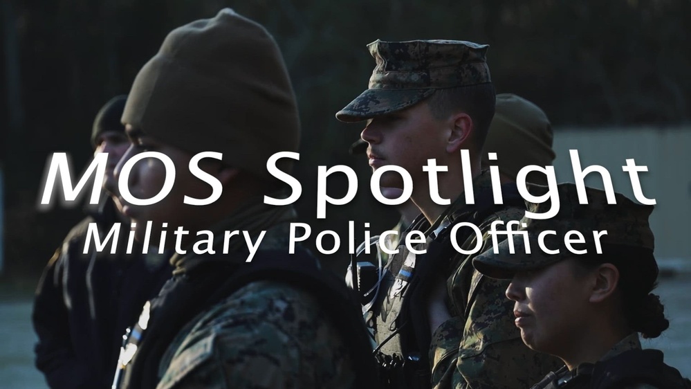 DVIDS - Video - MOS Spotlight: Military Police Officer