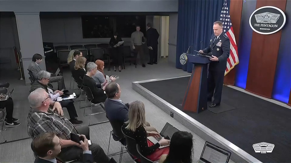 DVIDS - Video - Pentagon Press Secretary Holds Briefing