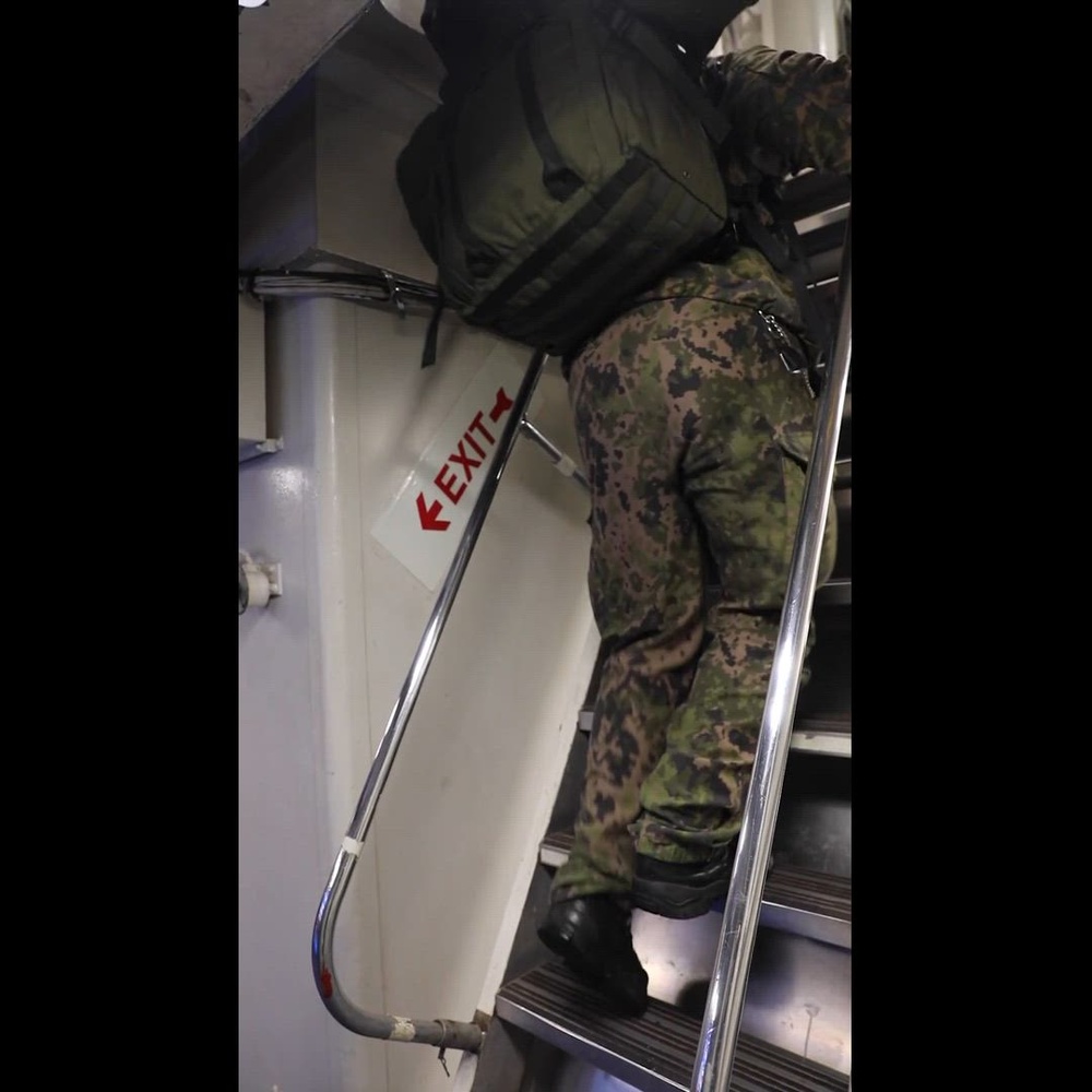 DVIDS - Video - Swedish and Finnish Marines embark USS Gunston Hall to ...