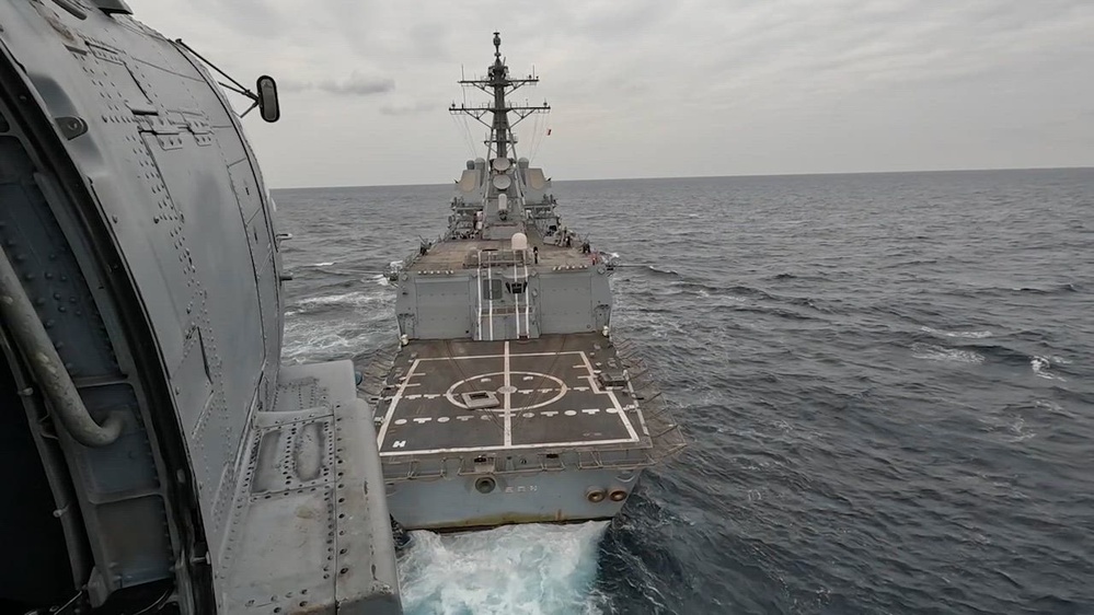 DVIDS - Video - Video: Landing on USS Mason in an MH-60s Seahawk ...