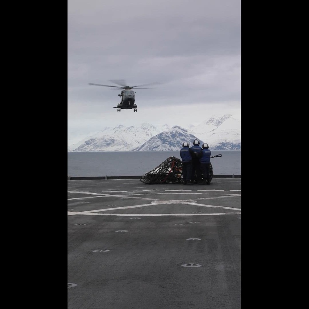 DVIDS - Video - BROLL: USS Gunston Hall conducts flight quarters in ...