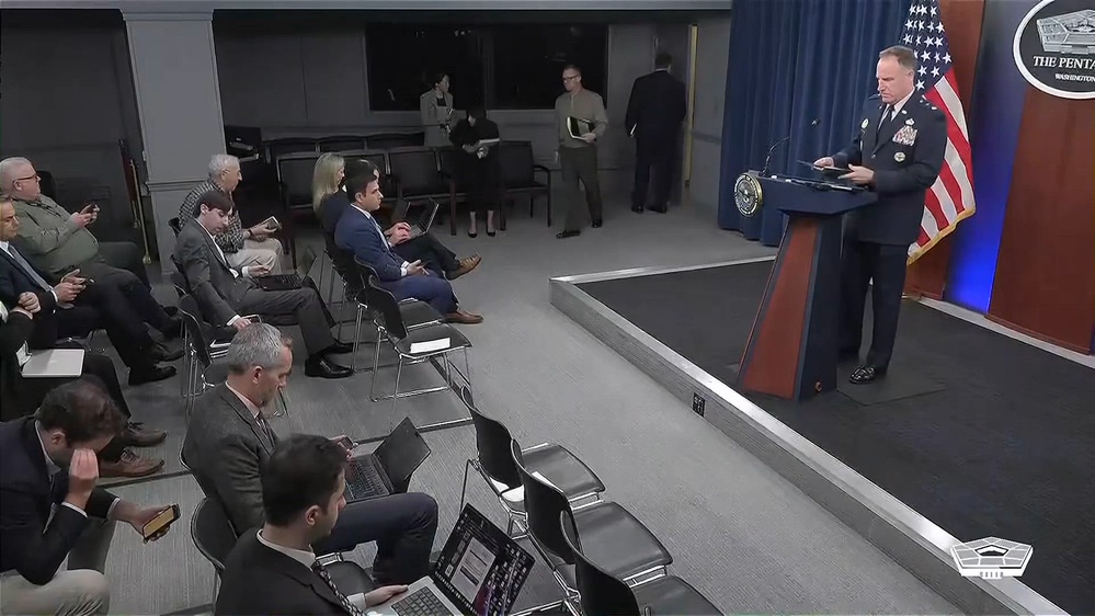 DVIDS - Video - Pentagon Press Secretary Holds Briefing