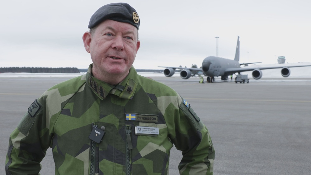 DVIDS - Video - Swedish Air Force deputy commander speaks on Sweden ...