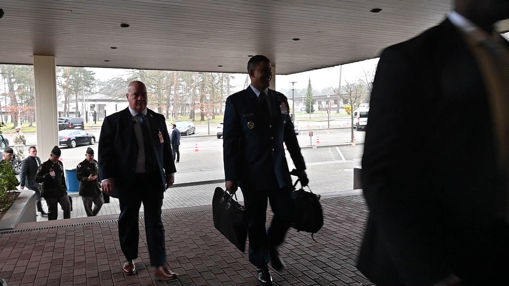 DVIDS - Video - SECDEF hosts NATO counterparts; Ukraine Defense Contact ...