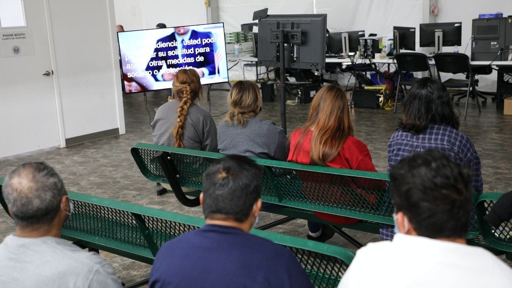 DVIDS - Video - Migrant Processing at El Paso Centralized Processing Center