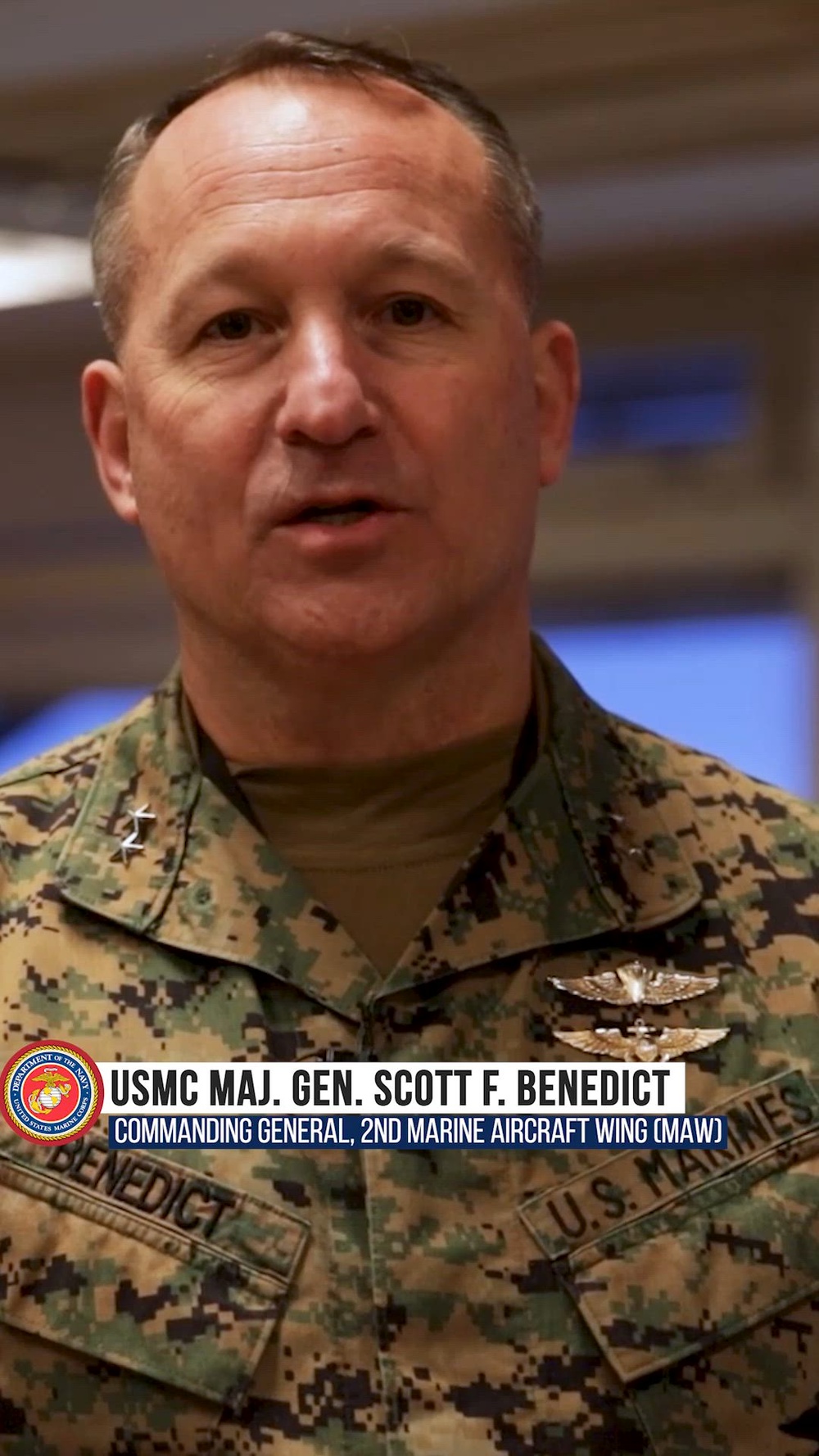 DVIDS - Video - VMFA-542 USMC Maj Gen Scott Benedict Exercise Nordic ...