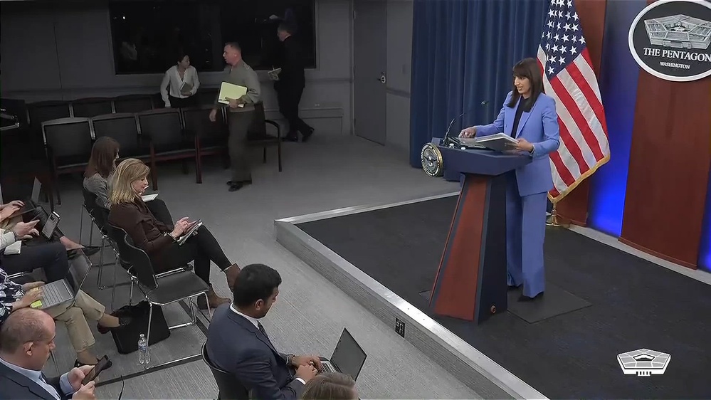 DVIDS - Video - Deputy Pentagon Press Secretary Holds Briefing