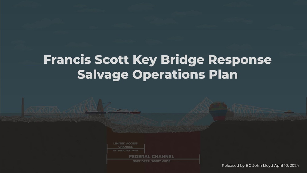 DVIDS - Video - Francis Scott Key Bridge Response — Salvage Operations ...