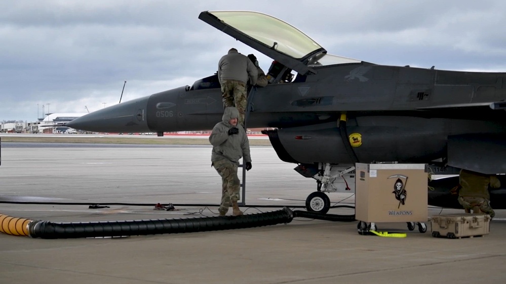 DVIDS - Video - Historical First F-16 Flight at the 122nd Fighter Wing