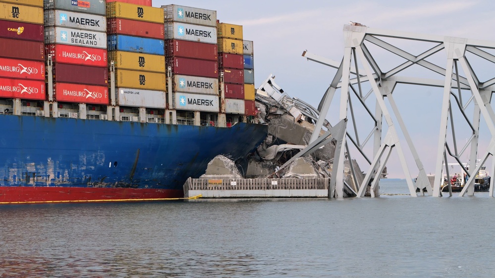 DVIDS - Video - Unified Command continues Key Bridge debris removal