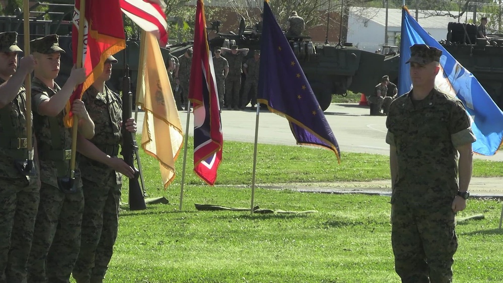 DVIDS - Video - 2d LAR holds Colors Rededication Ceremony for their ...