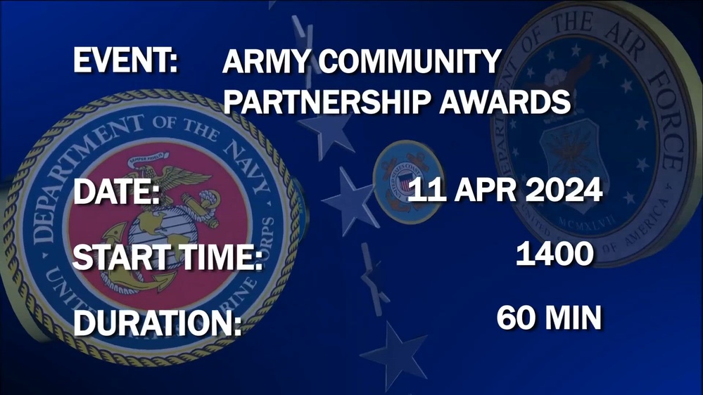 DVIDS - Video - Army Community Partnership Awards