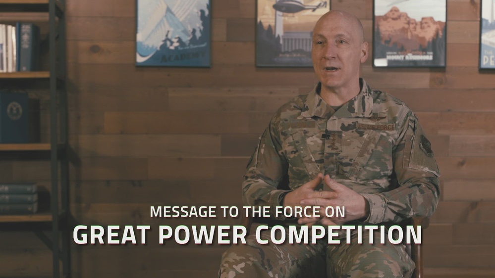DVIDS - Video - CSAF Leadership Short on Great Power Competition - Message To The Force on GPC
