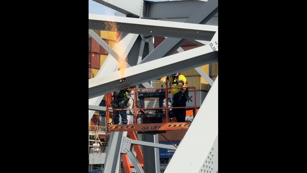 DVIDS - Video - Key Bridge response unified command continues efforts ...