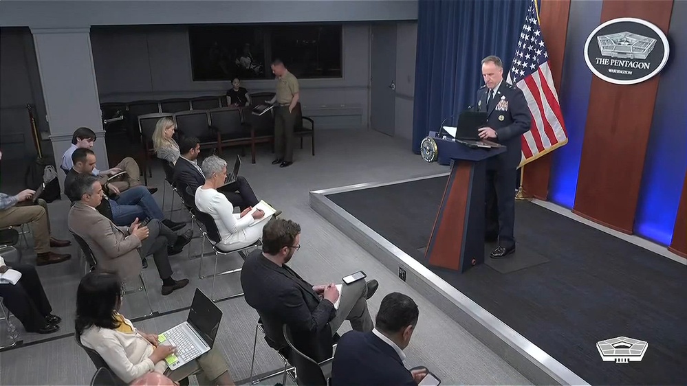 DVIDS - Video - Pentagon Press Secretary Holds Briefing