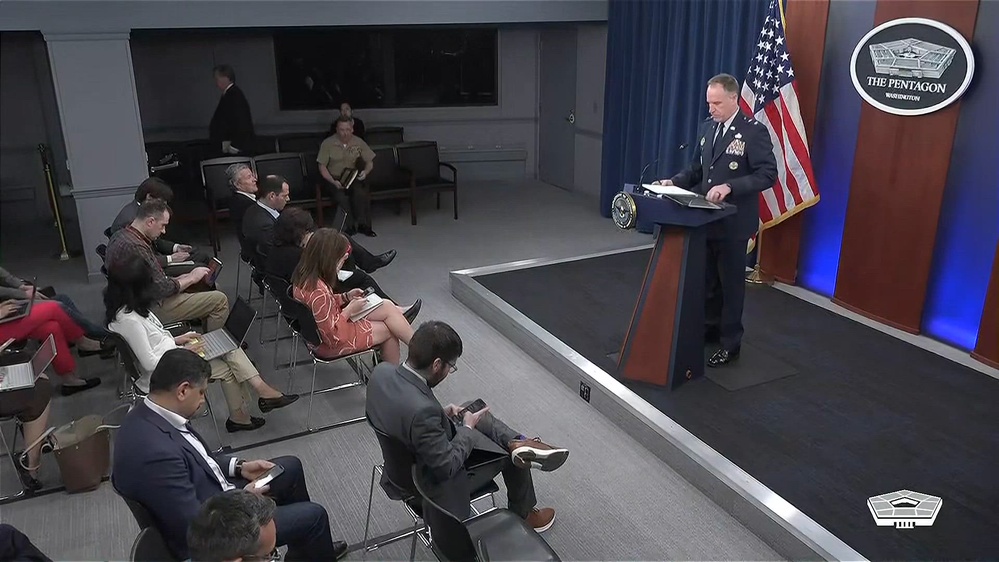 DVIDS - Video - Pentagon Press Secretary Holds Briefing